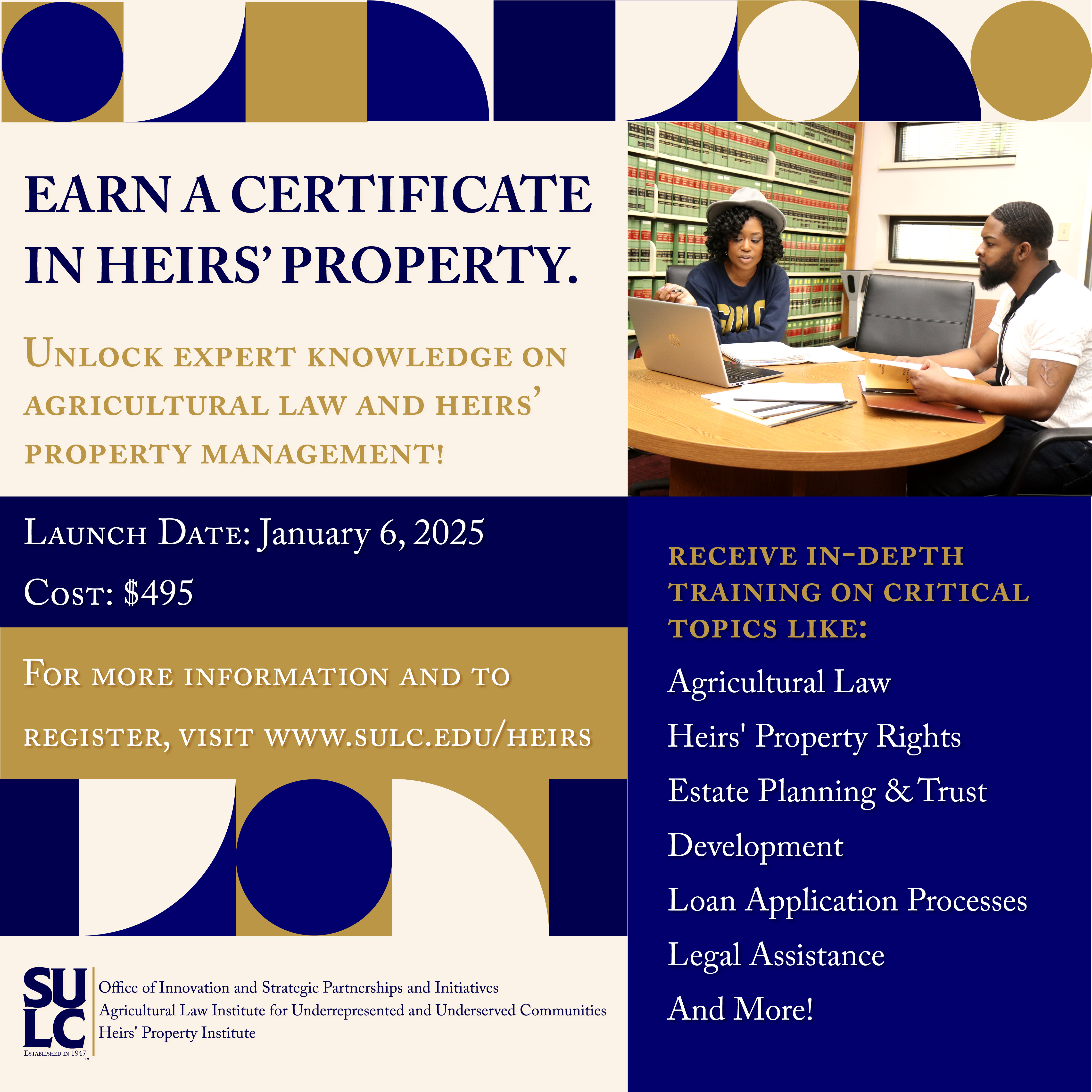 Heirs' Property Certificate Program - Southern University Law Center