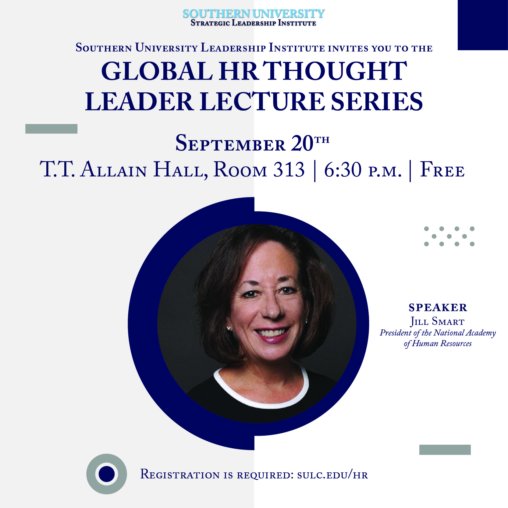 Global HR Thought Leader Lecture Series - Southern University Law Center